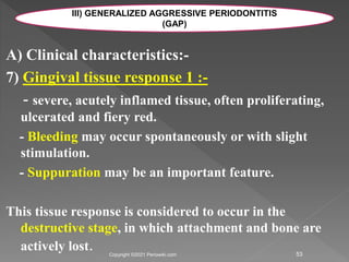 Aggressive periodontitis | PPTX | Dental Health | Diseases and Conditions