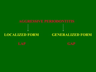 AGGRESSIVE PERIODONTITIS.ppt