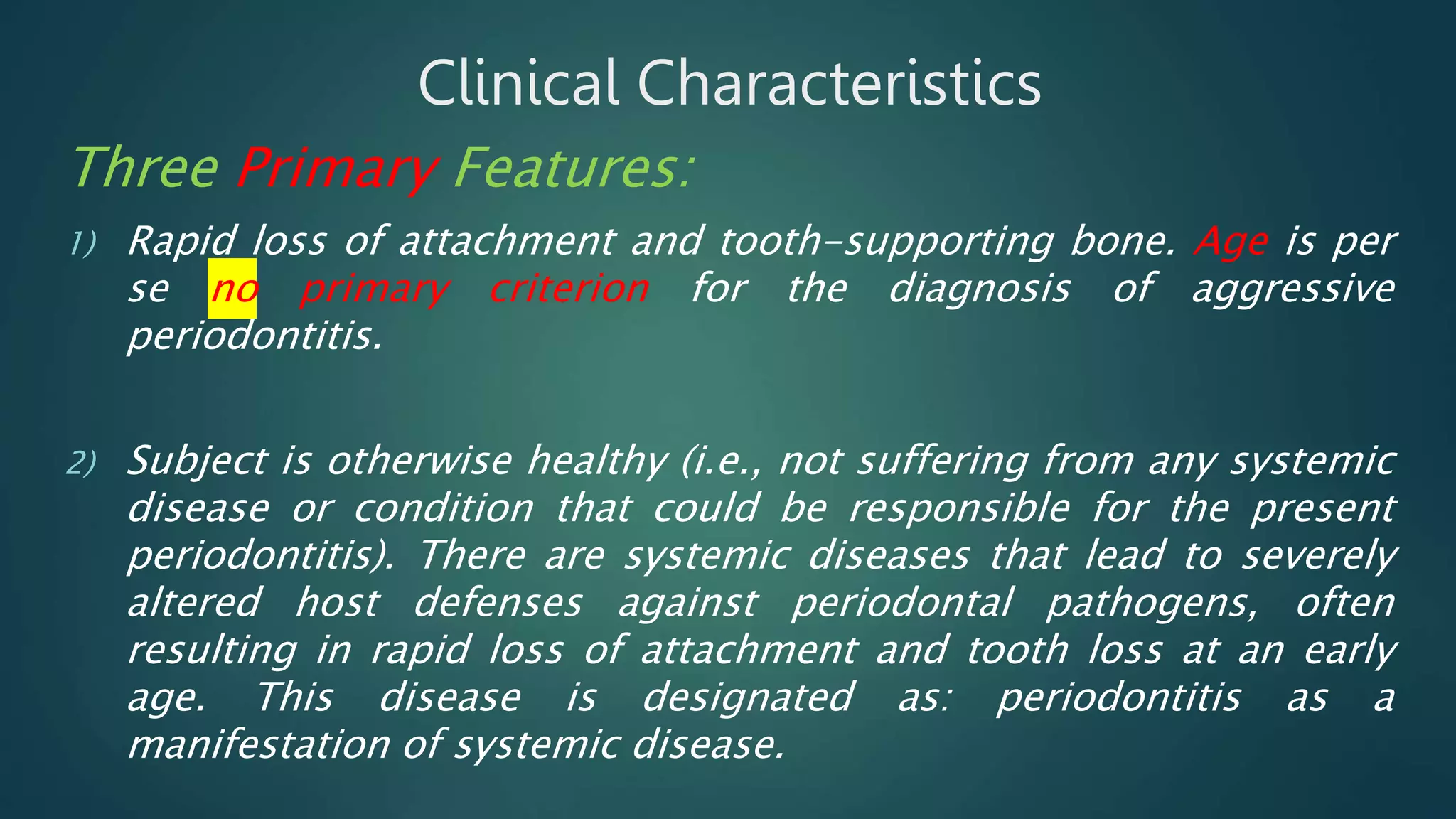 Aggressive Periodontitis.pptx