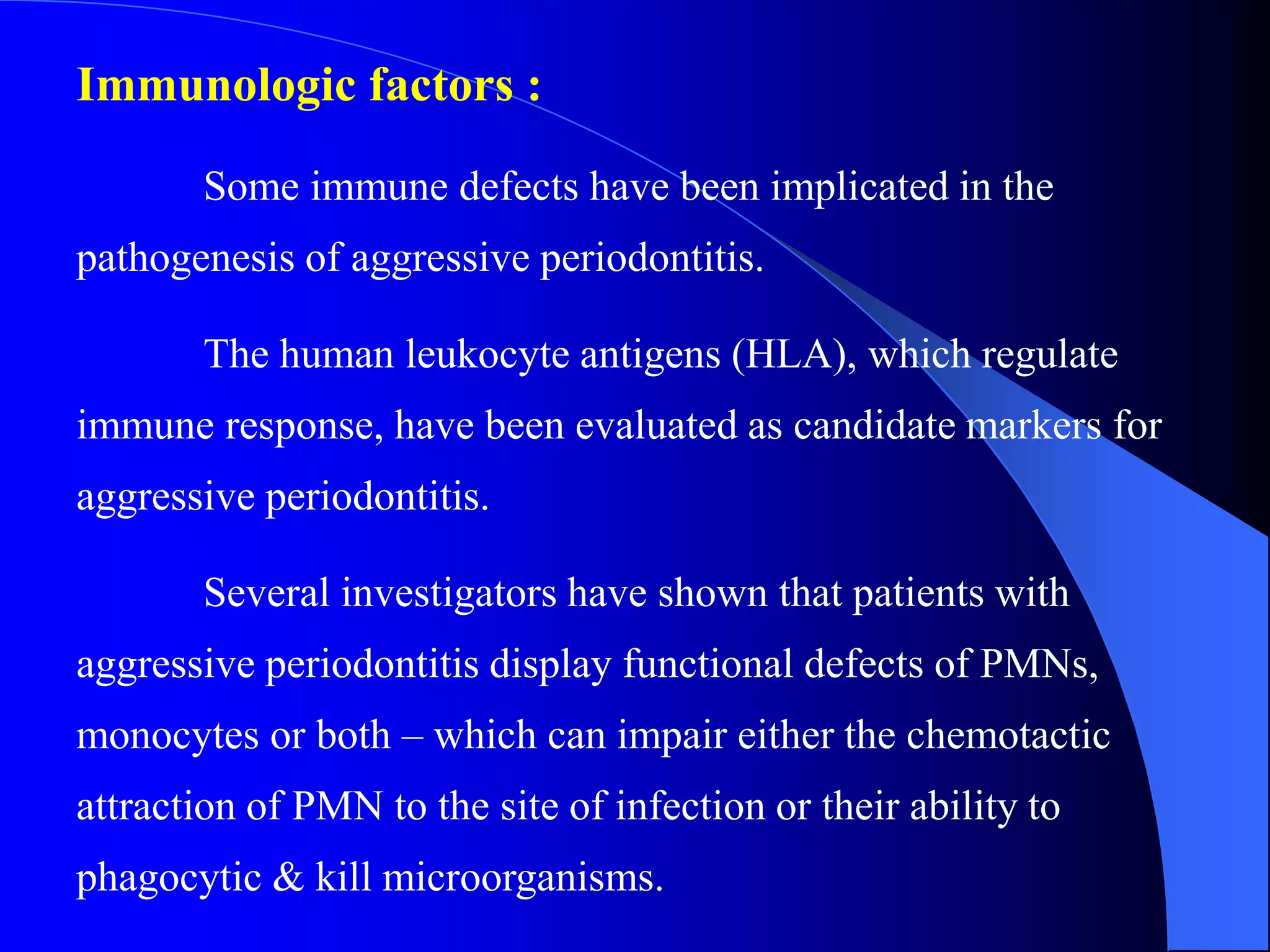Aggressive periodontitis | PPT | Dental Health | Diseases and Conditions