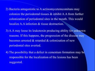 Aggressive periodontitis | PPT
