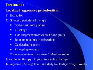 Aggressive periodontitis | PPT