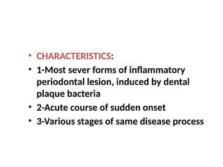 Aggressive Periodontitis ( Early Onset Periodontitis).pptx