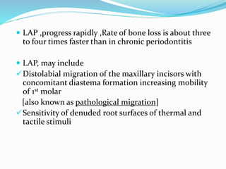 Aggressive periodontitis | PPTX | Dental Health | Diseases and Conditions