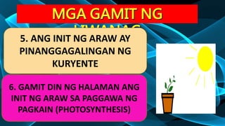 Agham 3 yunit iii aralin 7 pinagmulan at gamit ng init | PPTX