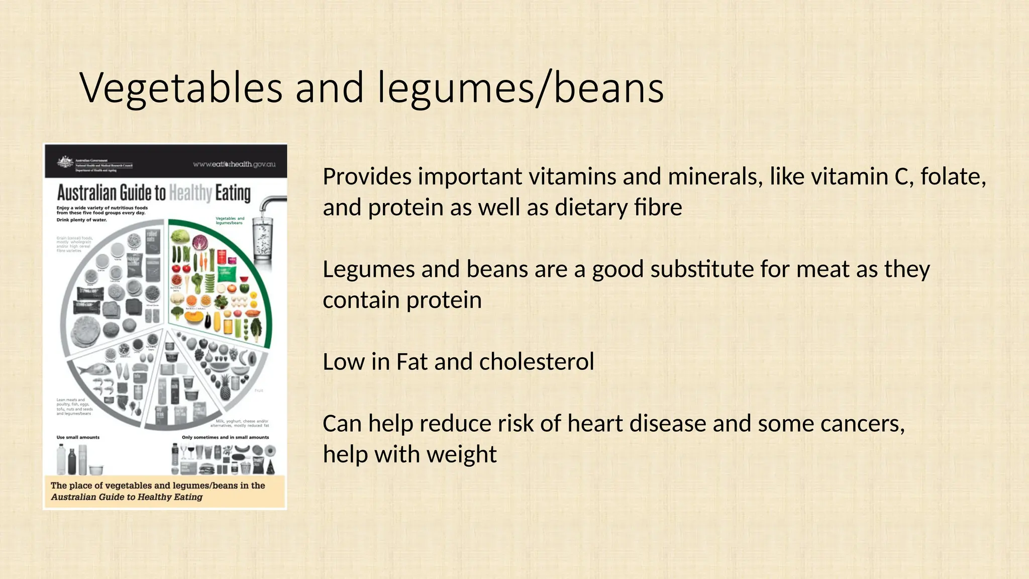 Australian Guide to Healthy Eating - Food Studies | PPTX