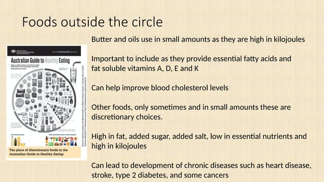Australian Guide to Healthy Eating - Food Studies | PPTX