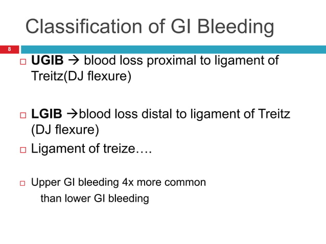 ACUTE GI BLEEDING | PPTX