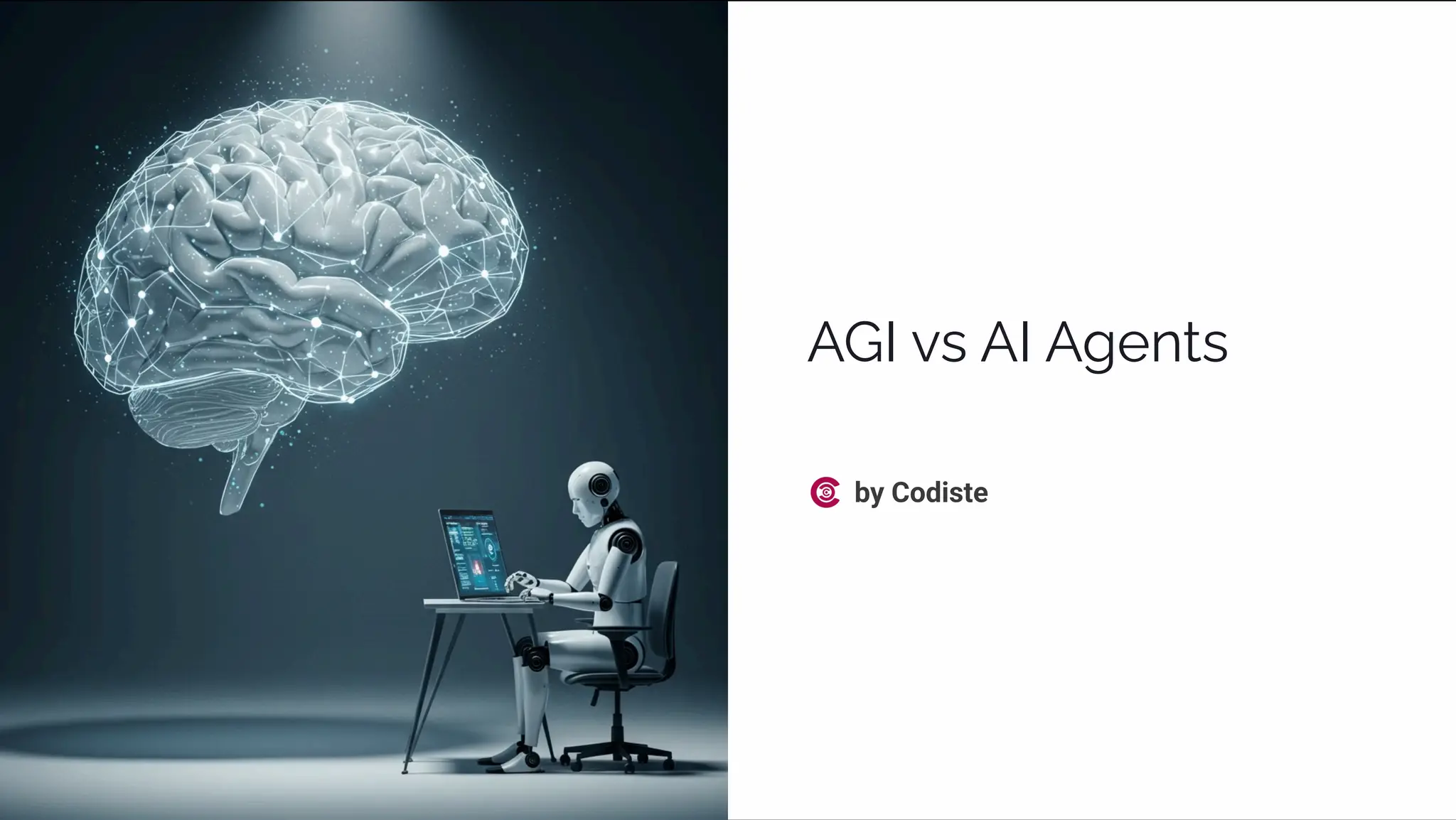 Difference Between AGI vs AI Agents ppt presentation | PDF