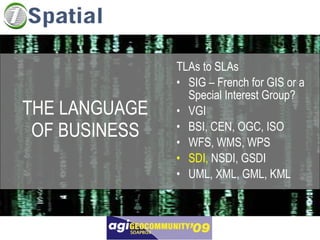 Agi 09 Soapbox Slides 1 Spatial | PPT