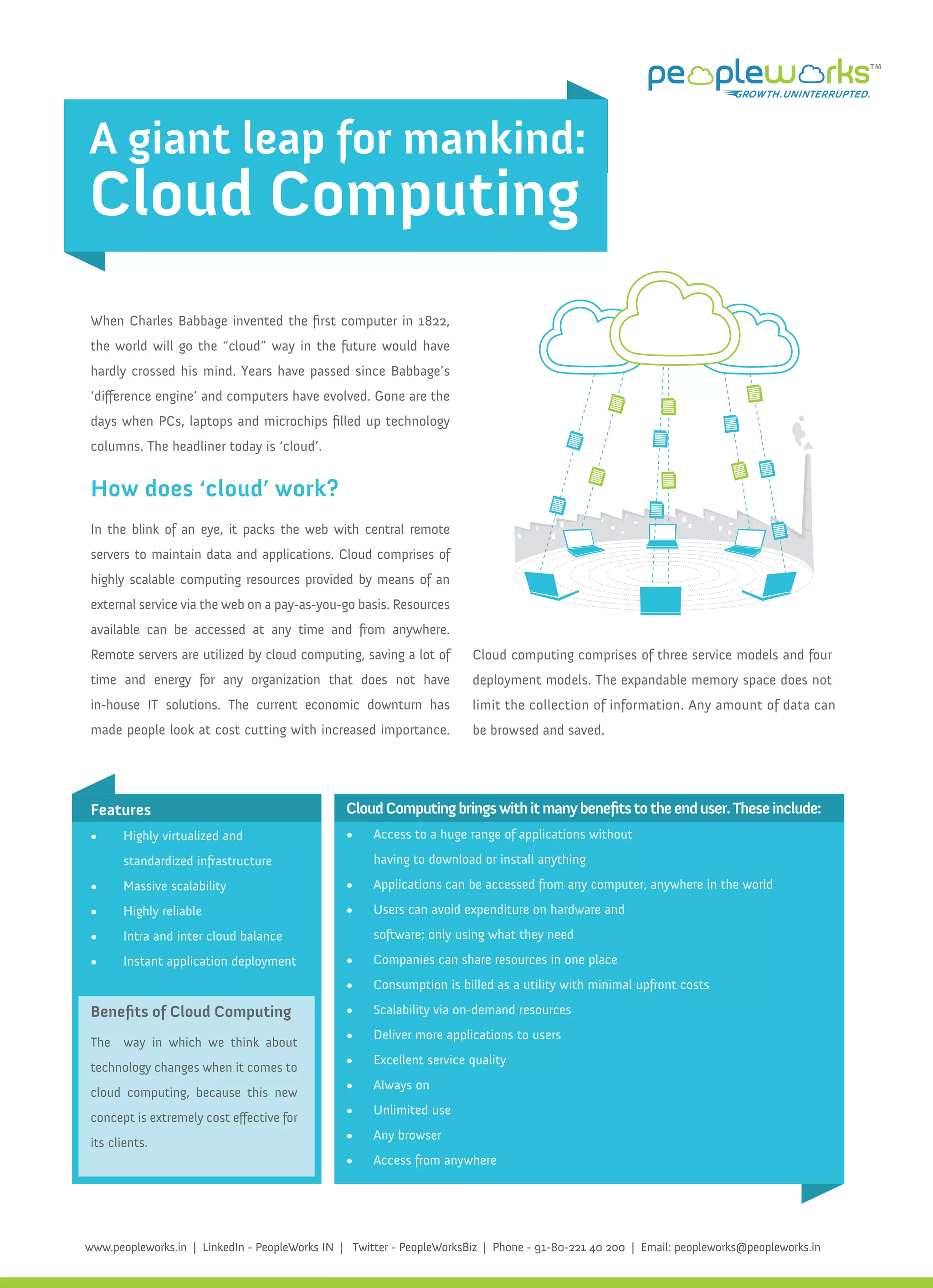 A giant leap for mankind cloud computing | PDF