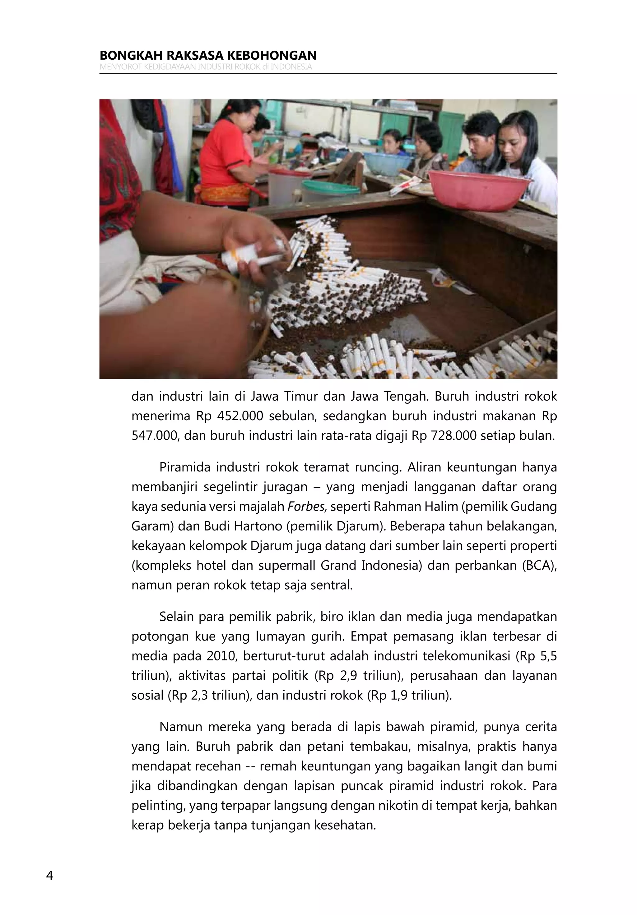 A giant Pack of Lies (Membongkar Raksasa Kebohongan Industri Rokok) | PDF