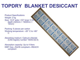 Desiccant | PPT