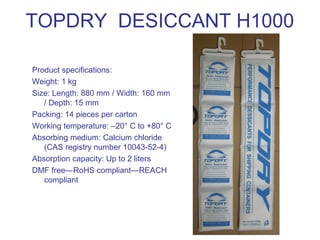 Desiccant | PPT