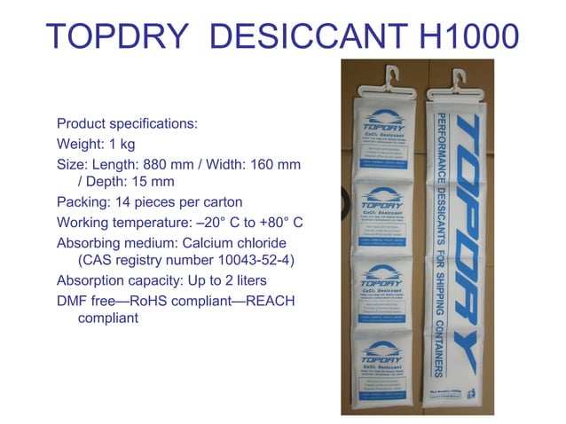 Desiccant | PPT