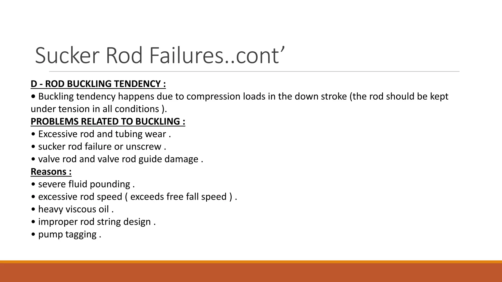 Managing Downhole Failures in a Rod Pumped Well | PDF