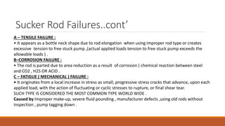 Managing Downhole Failures in a Rod Pumped Well | PDF