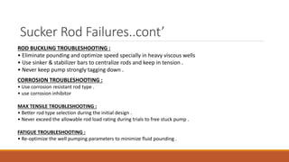 Managing Downhole Failures in a Rod Pumped Well | PDF
