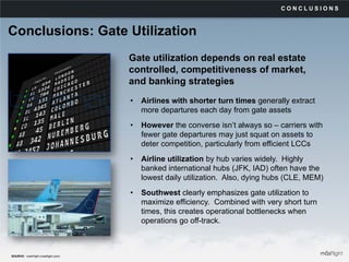 AGIFORS Presentation: Assessing U.S. Gate Utilization | PDF