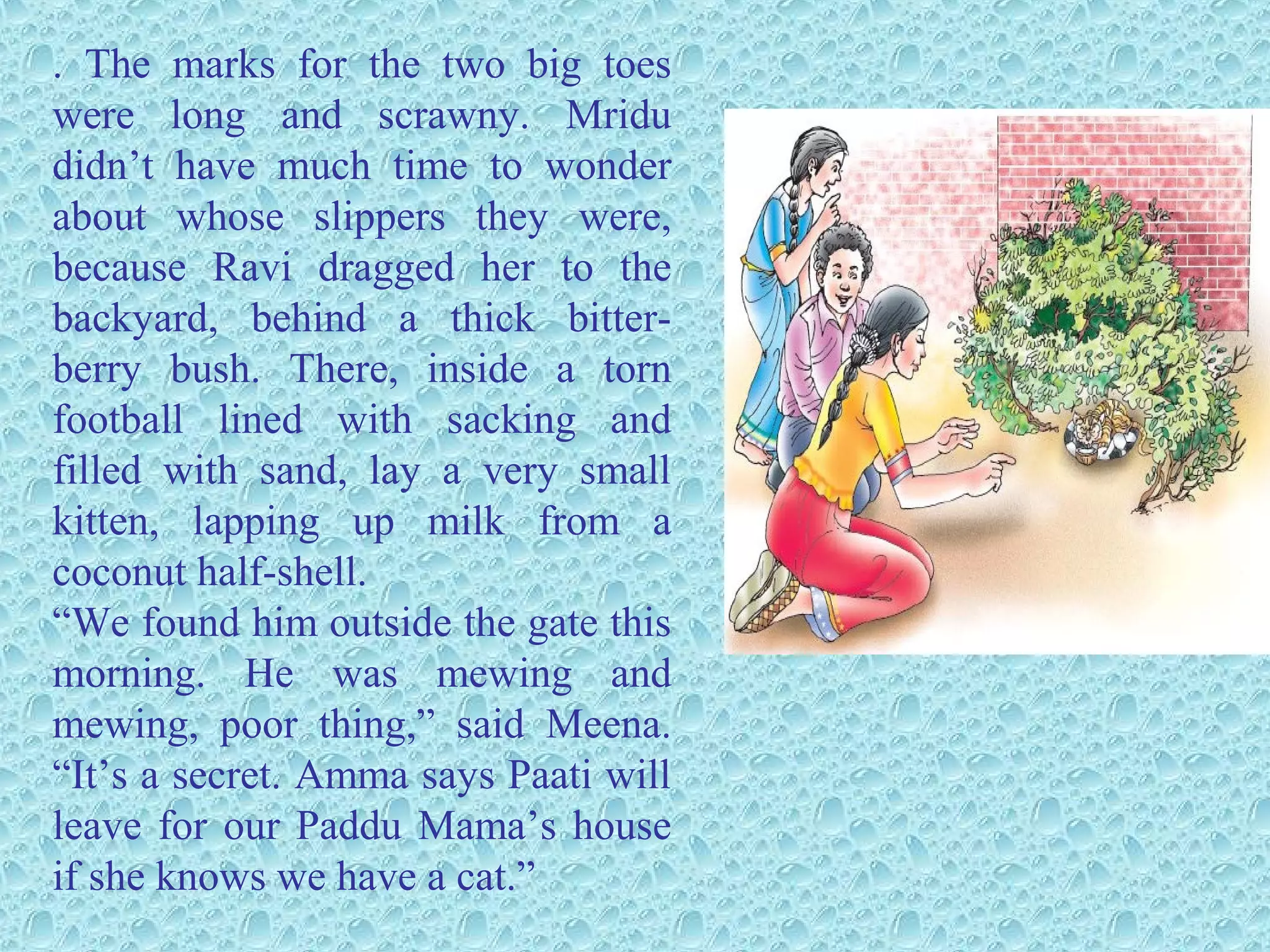 A gift of chappals | PPT