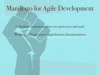 Agile Software Development, Overview | KEY