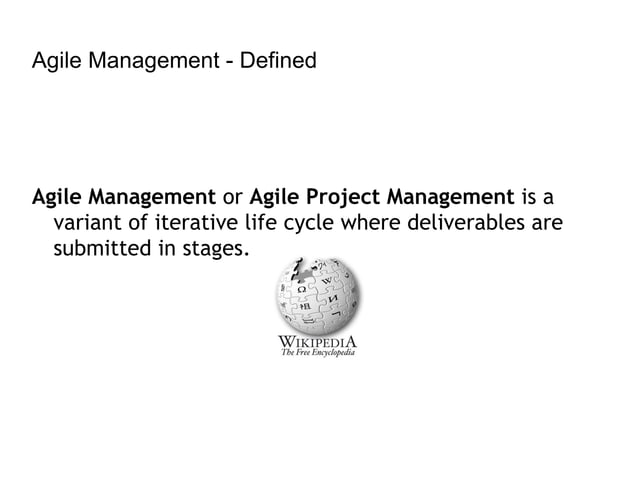 Agile Project Management | ODP