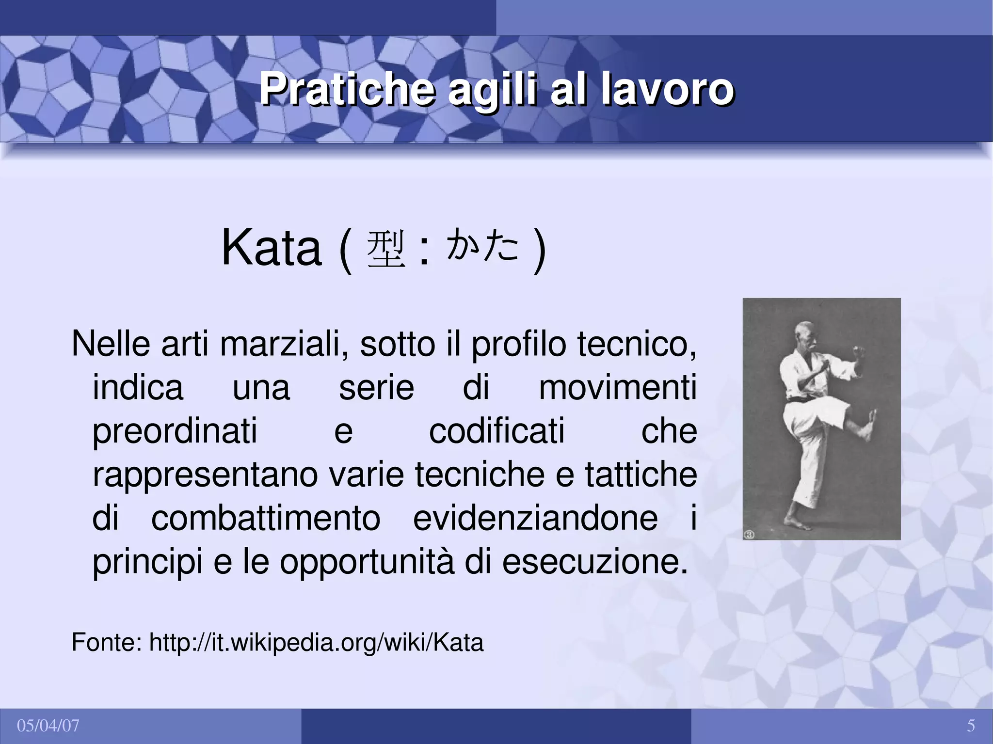 Esempio di code kata | PPT