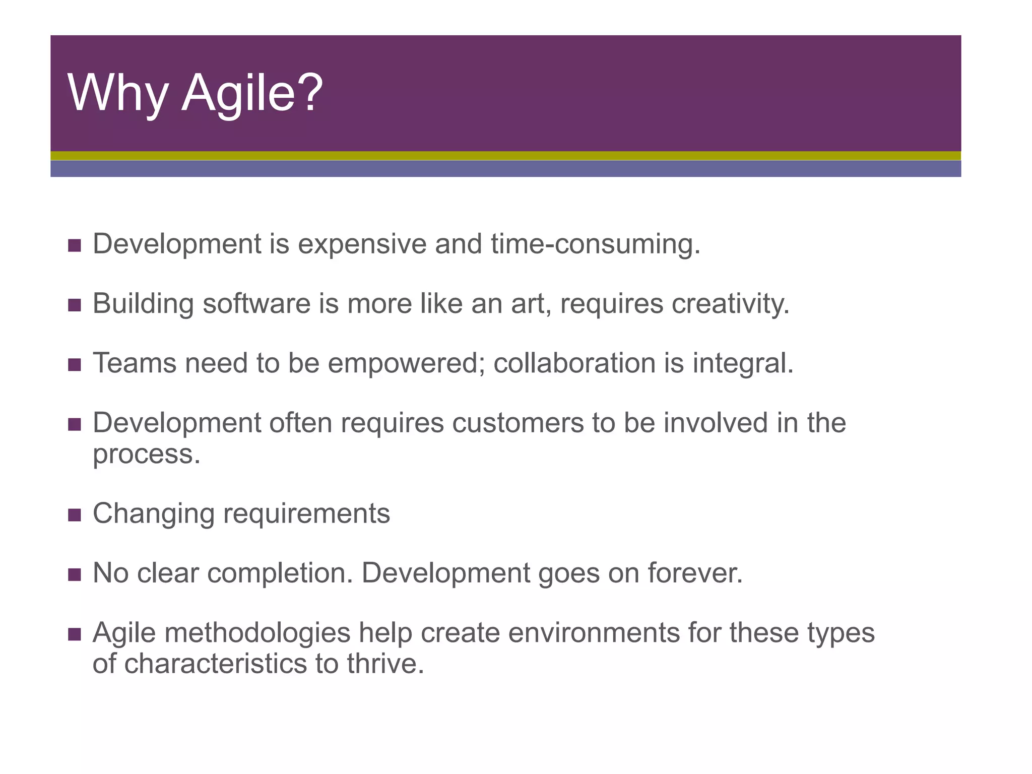 Using Agile in the Classroom | PPTX