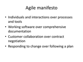 Agile Software development | PPT