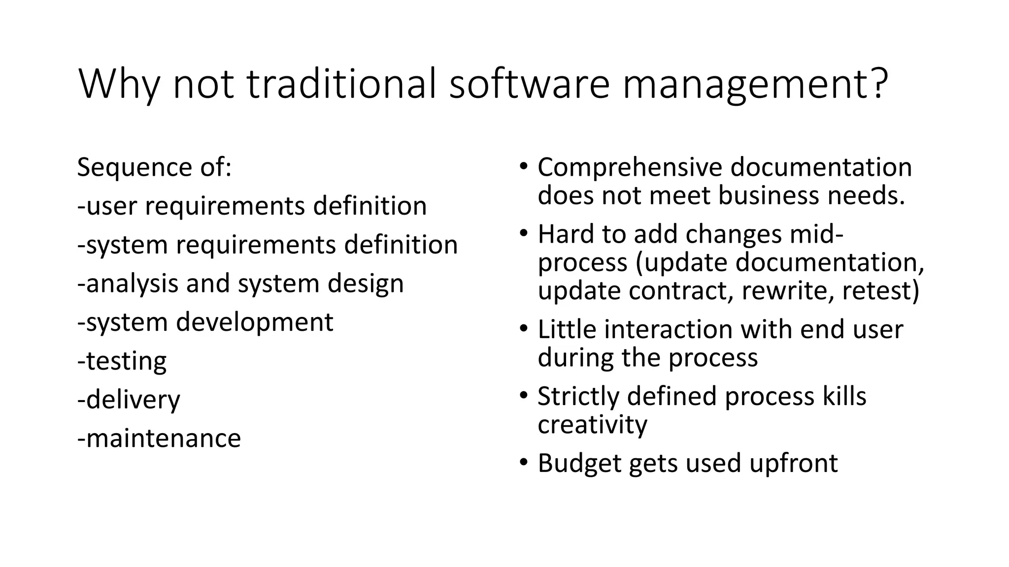 What is Agile? Minimalistic Introduction | PPT