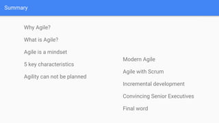 Agile in a nutshell | PPT