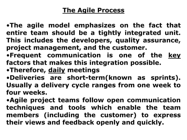 Agile mODEL | PPT