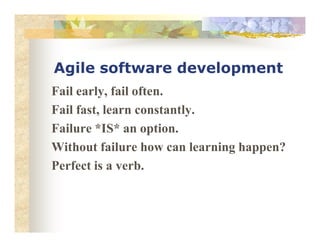 Agile mindset BY Linda Rising | PDF