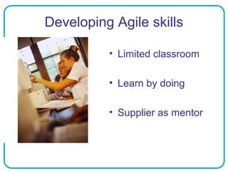 SPRINT 13 Workshop 1 Agile working methods - Department for Transport ...