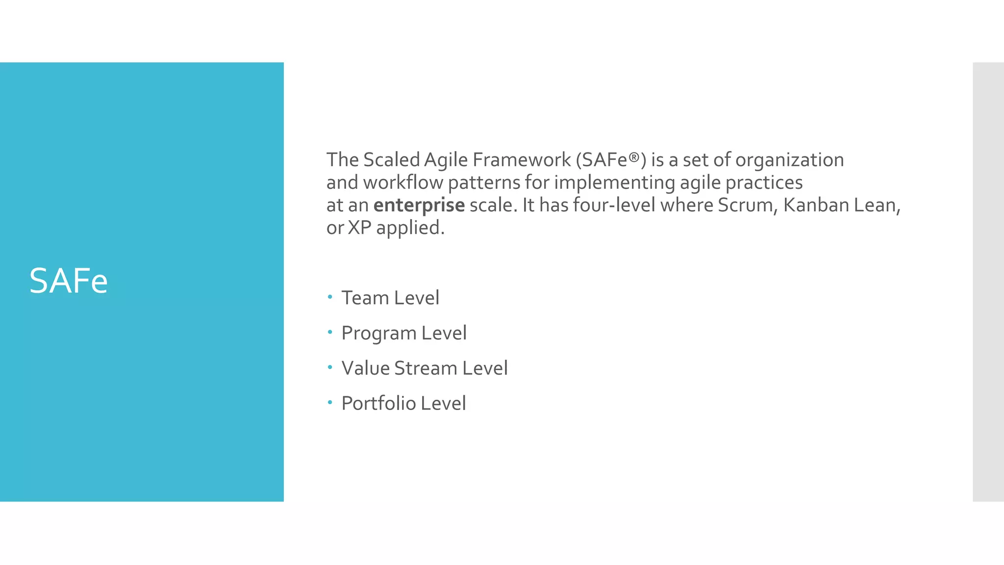 Agile Framework Overview | PPT