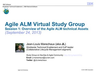 Agile ALM Virtual Study Group Session 1 - Scrum process | PDF