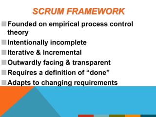 Agile deveopment-with-scrum | PPTX