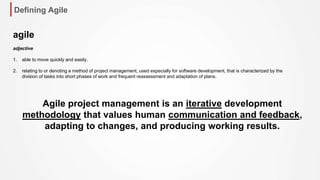 Agile for Dummies | PPTX