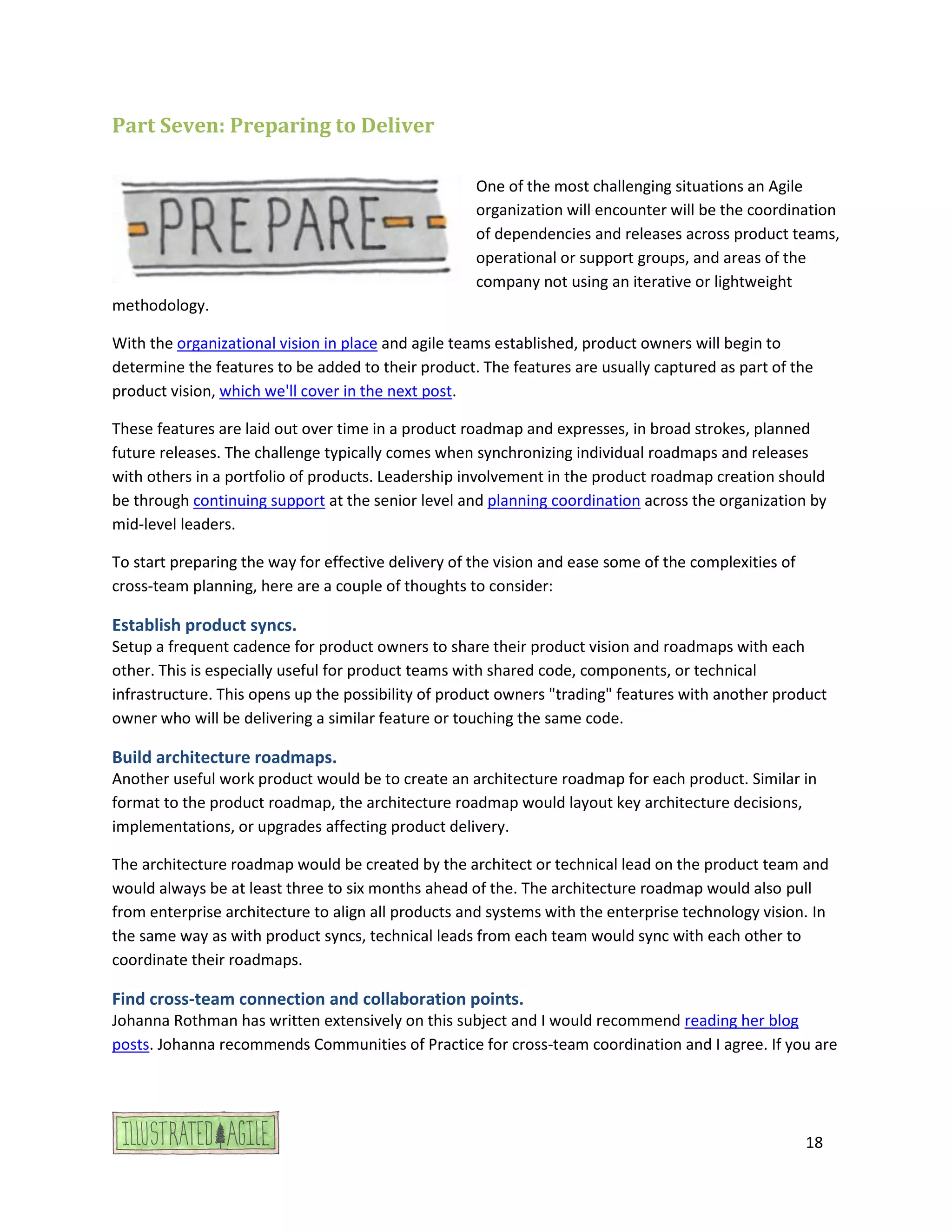 Agile Leadership Engagement Model | PDF