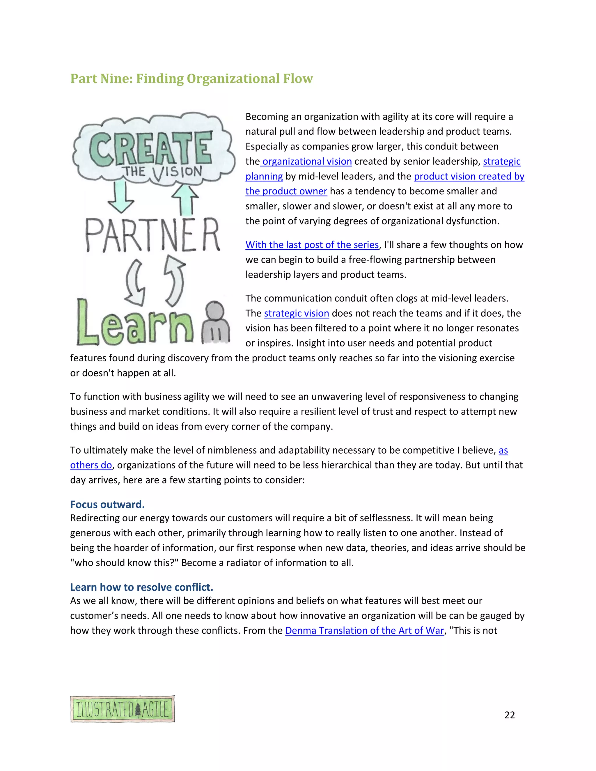 Agile Leadership Engagement Model | PDF