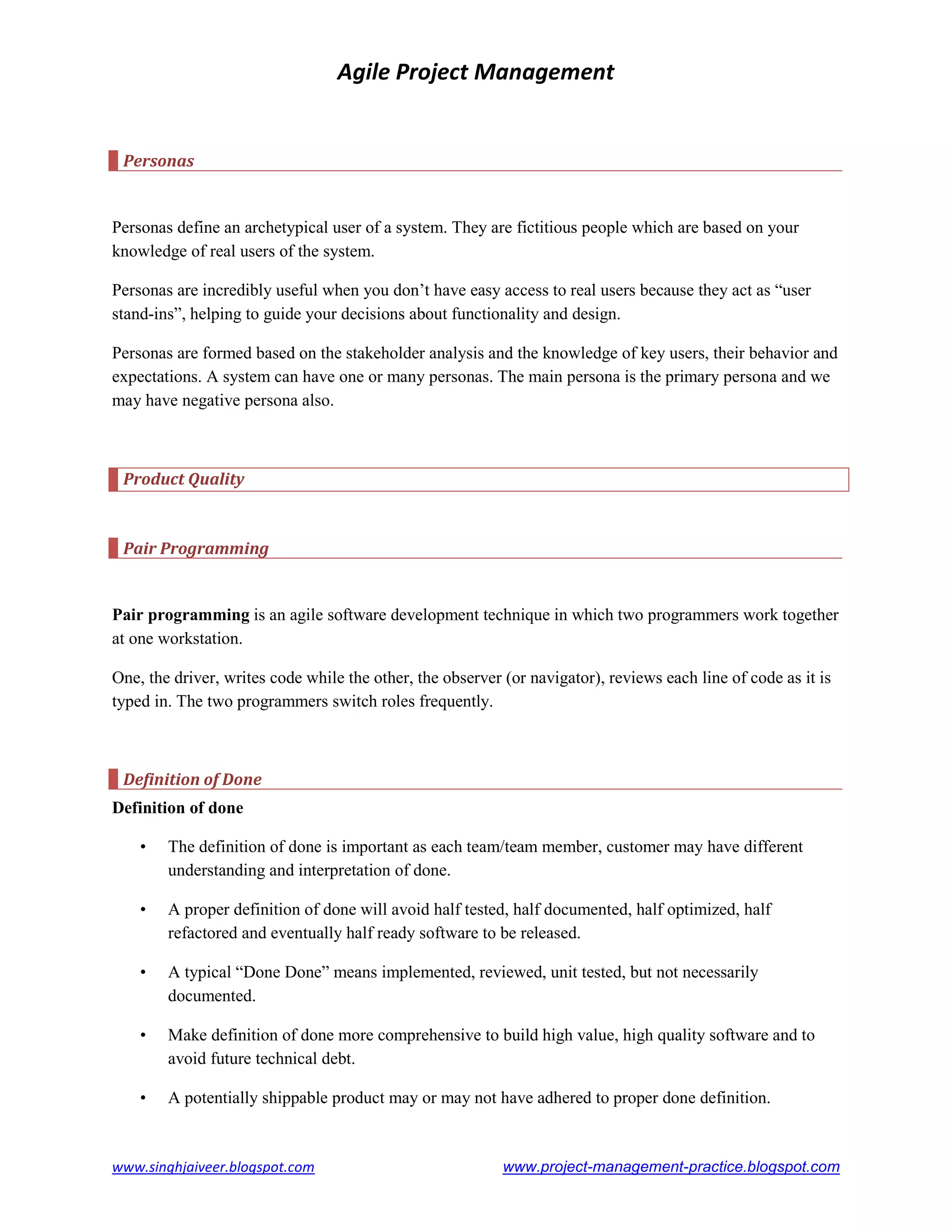 Agile Project Management Simplified | PDF