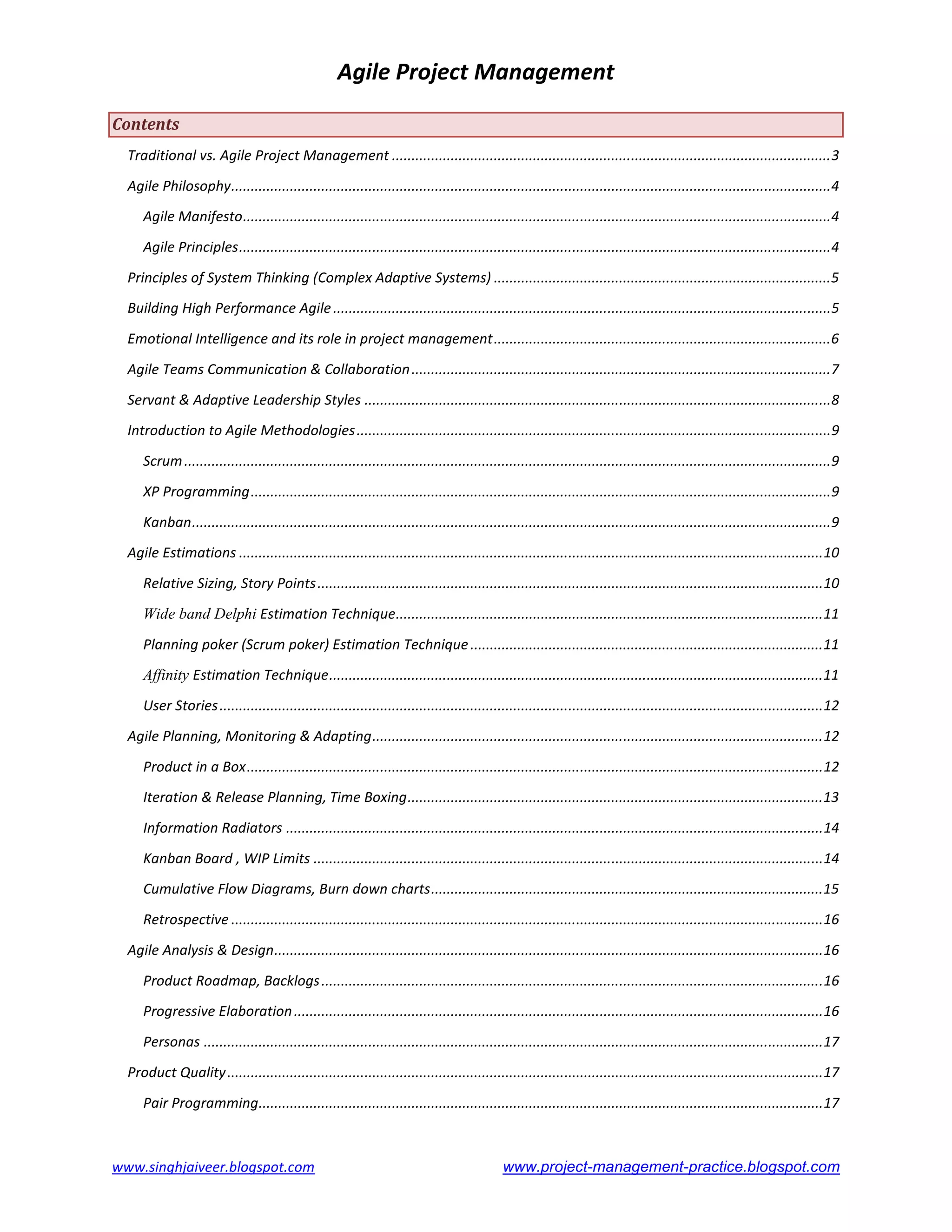 Agile Project Management Simplified | PDF