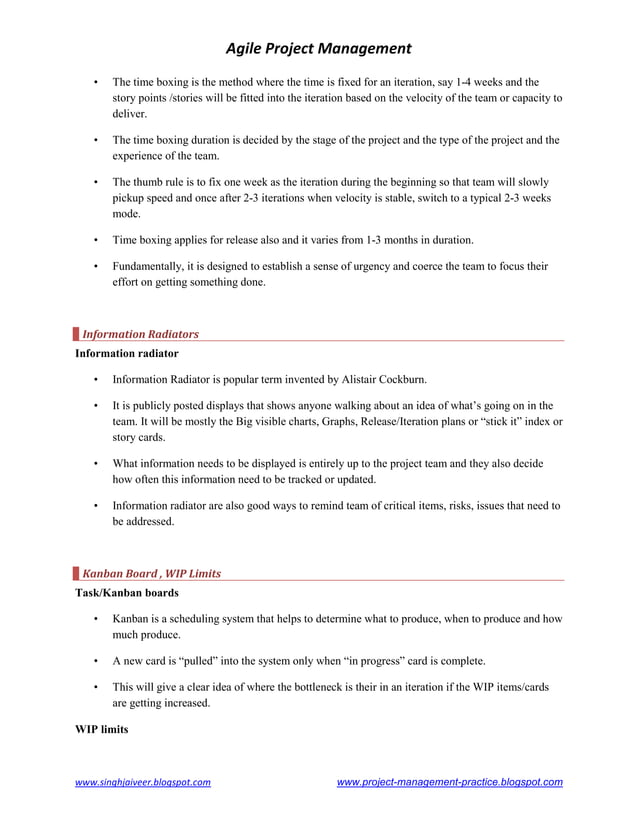 Agile Project Management Simplified | PDF