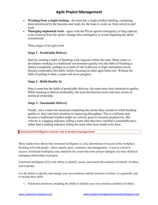 Agile Project Management Simplified | PDF
