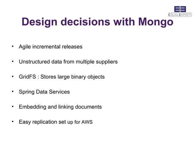 MongoDB - An Agile NoSQL Database | PPT