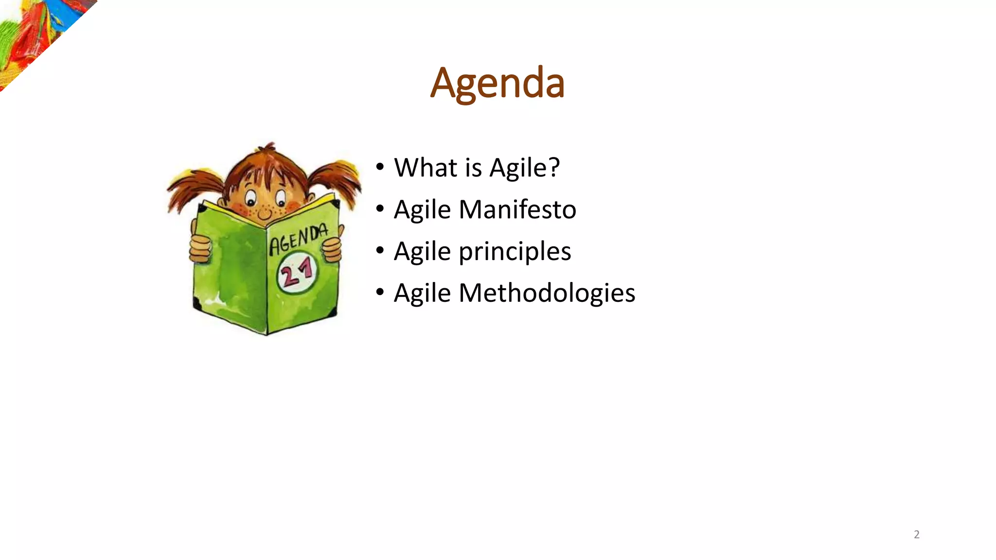 Agile-overview: Agile Manifesto, Agile principles and Agile Methodologies | PPTX
