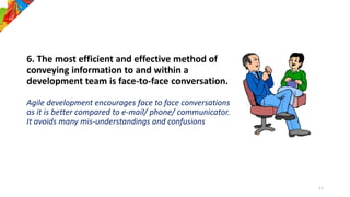 Agile-overview: Agile Manifesto, Agile principles and Agile ...