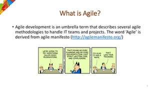 Agile-overview: Agile Manifesto, Agile principles and Agile ...