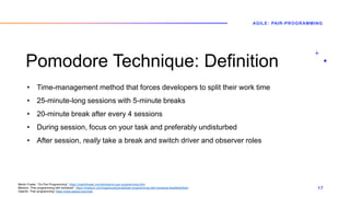 Agile - Pair-programming | PPT