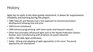 Agile Presetnation for ITMC - an in-depth analysis | PPT